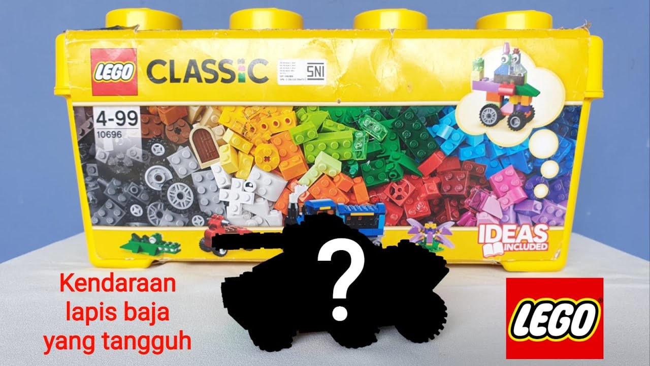 Lego tank | alternative build lego classic 10696 - YouTube