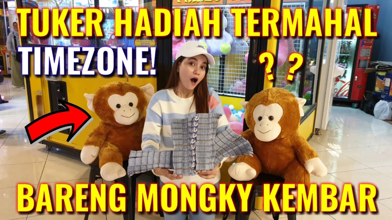 TUKER HADIAH JACKPOT TERMAHAL TIMEZONE DETOS!! BARENG MONGKY KEMBAR ...