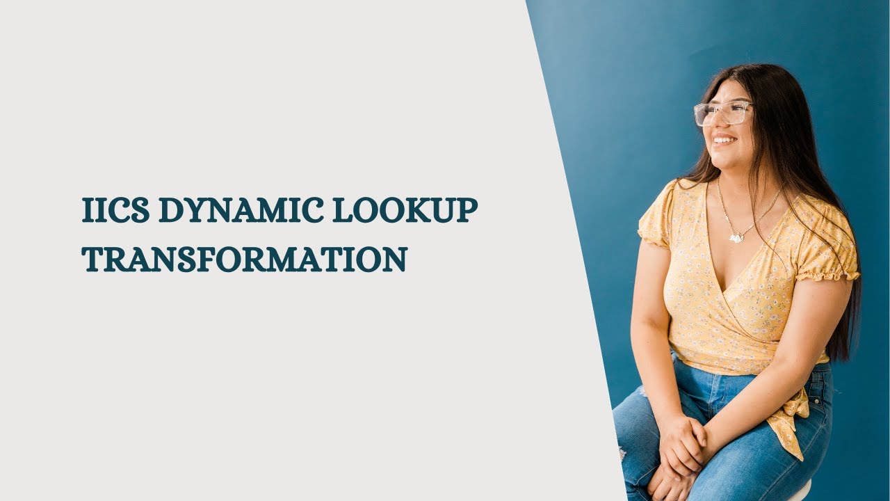 IICS Dynamic Lookup transformation - YouTube