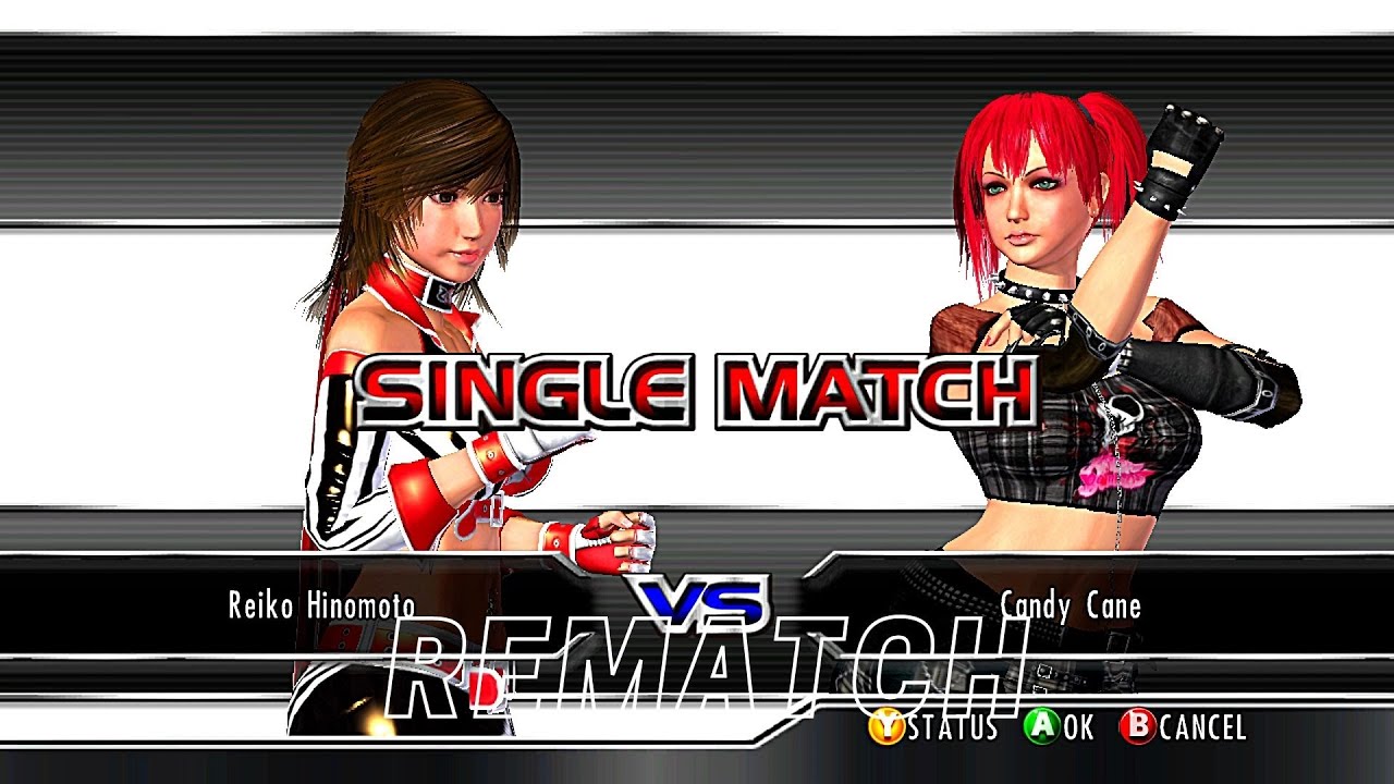 Rumble Roses XX Reiko Hinomoto vs Candy Cane - YouTube