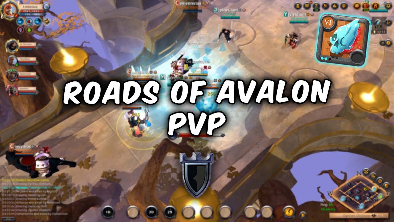 Roads of Avalon PVP | Heretics | Albion Online PVP Highlights - YouTube