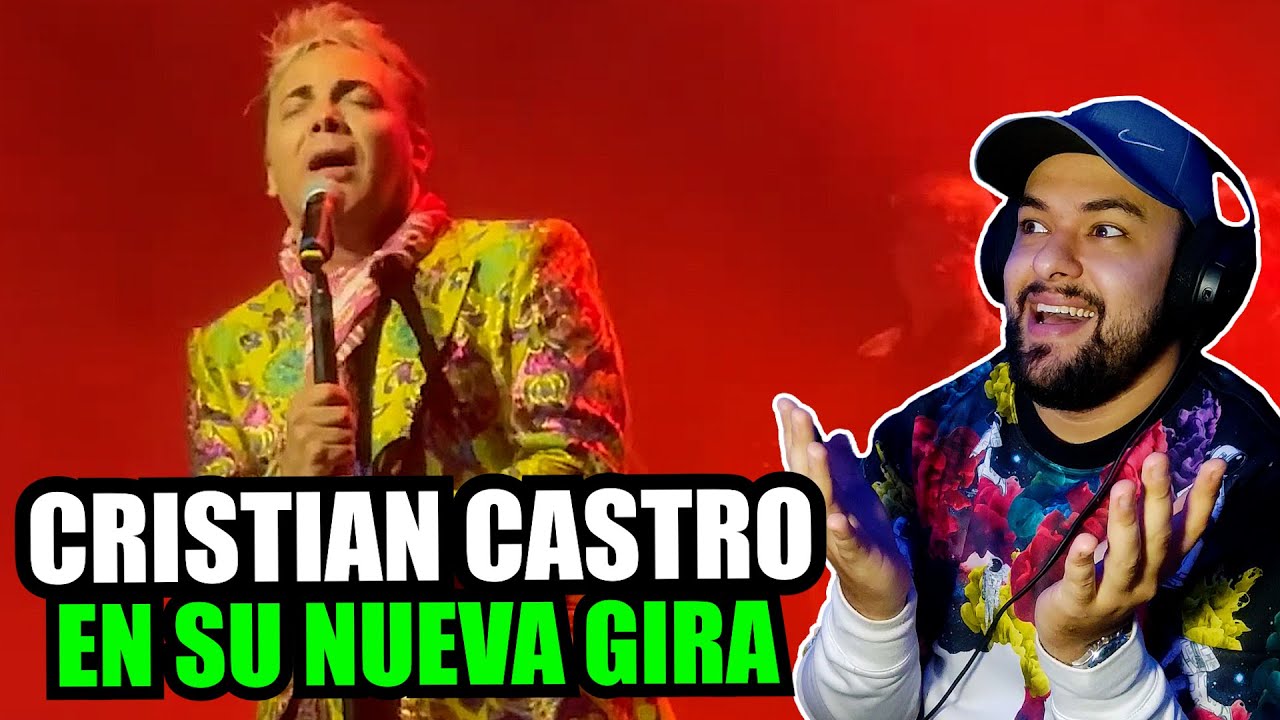 CRISTIAN CASTRO EN 2024🤯 Nueva gira junto a Yuri | Reacción/Análisis🎤 ...