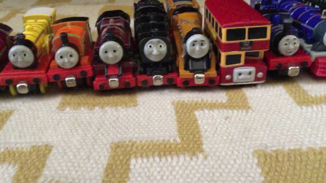 My thomas take n play collection - YouTube