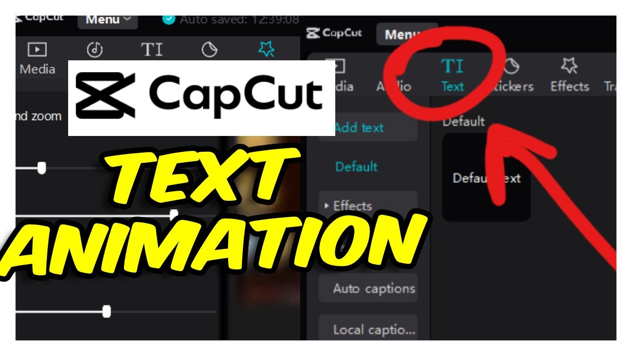 Capcut Pc - How To Add Text Animations In Capcut PC - Tutorial For Complete Beginners - YouTube