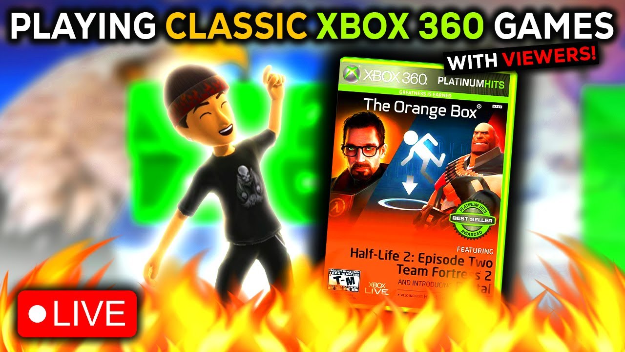 Playing Classic Xbox 360 Games with Viewers! - YouTube