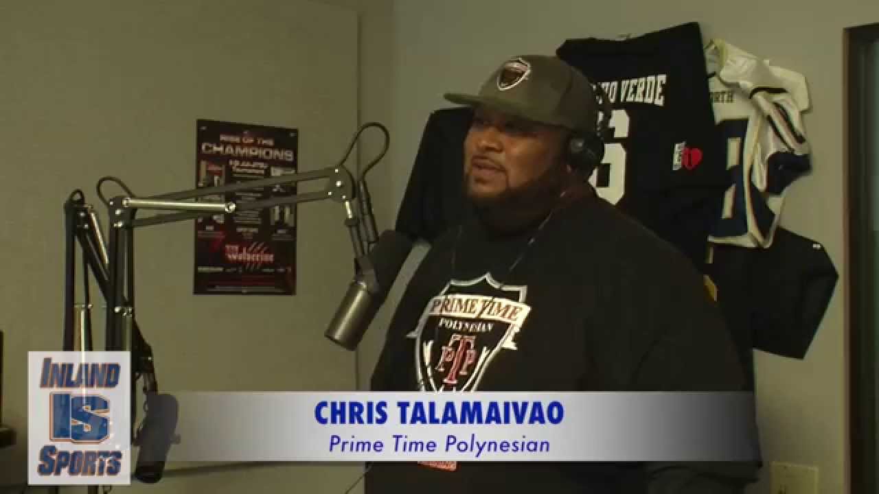 CHRIS TALAMAIVAO ON THE INLAND SPORTS SHOW - YouTube