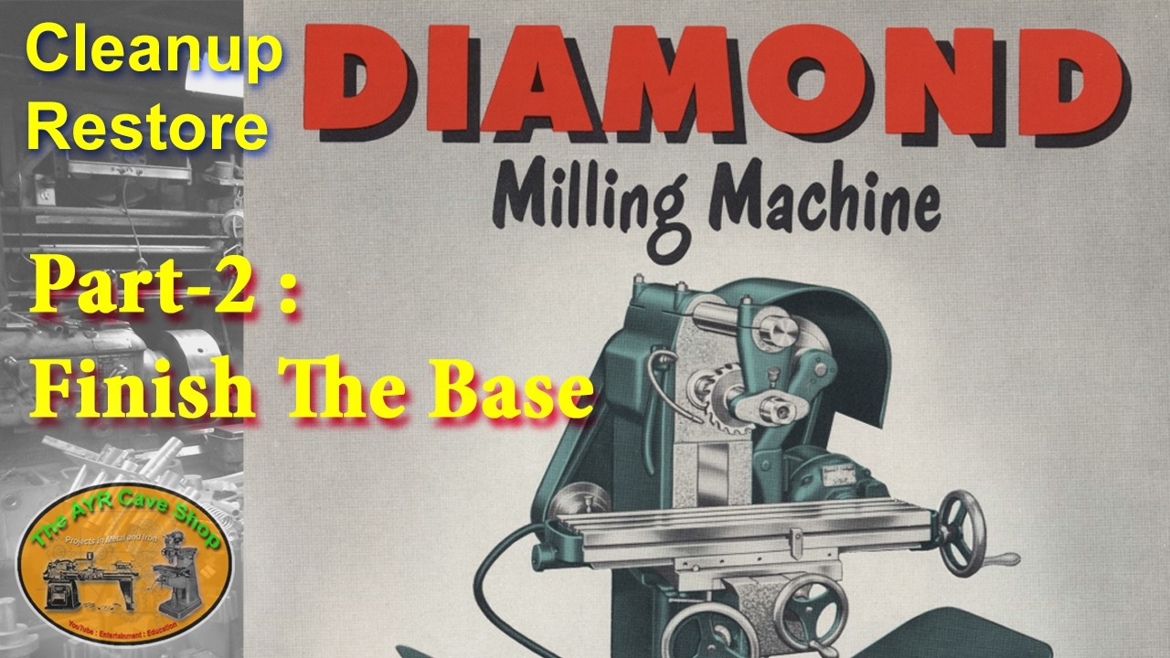 Diamond Machine Tool Co. Horizontal Mill Restore : Part 2 - YouTube