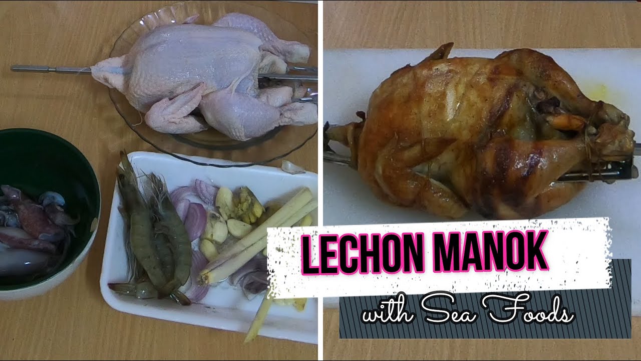 Lechon Manok with Sea Foods - YouTube
