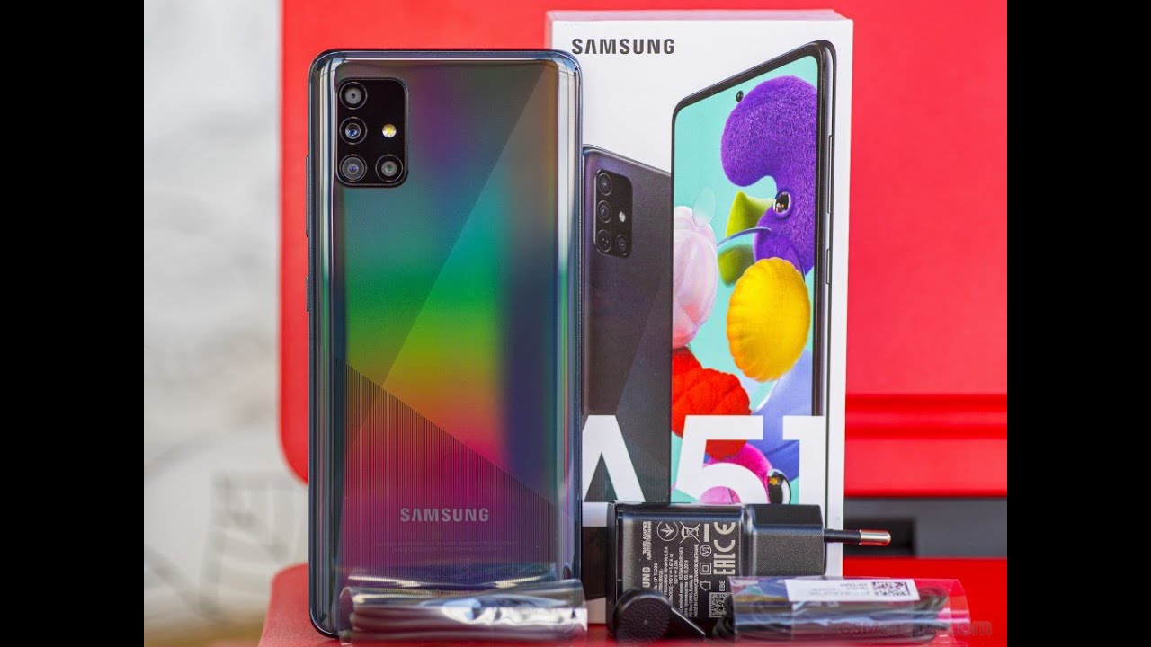 Samsung Galaxy A51 Dual Sim Smartphone Features & Reviewing - YouTube