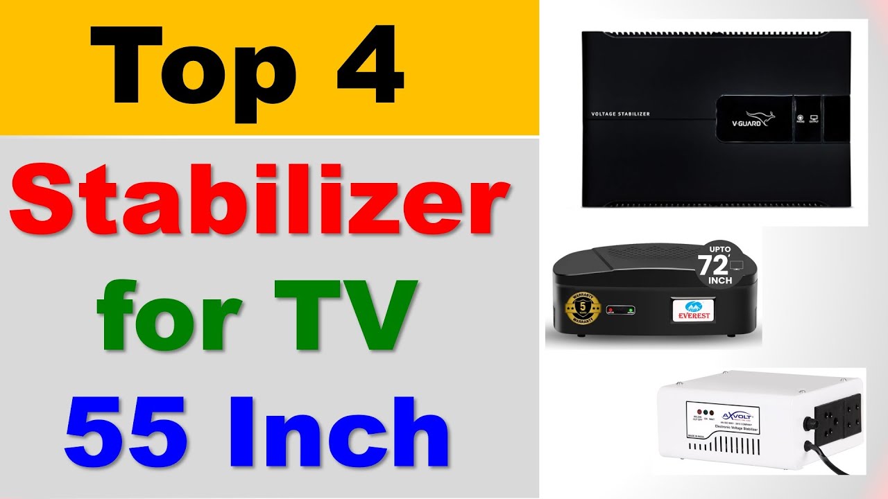 Best Stabilizer for TV 55 Inch in India 2025 | सबसे अच्छा 55 इंच के ...