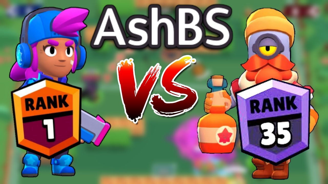 Brawl Stars - Noob VS Pro (AshBS) #3 Player In The World! - YouTube