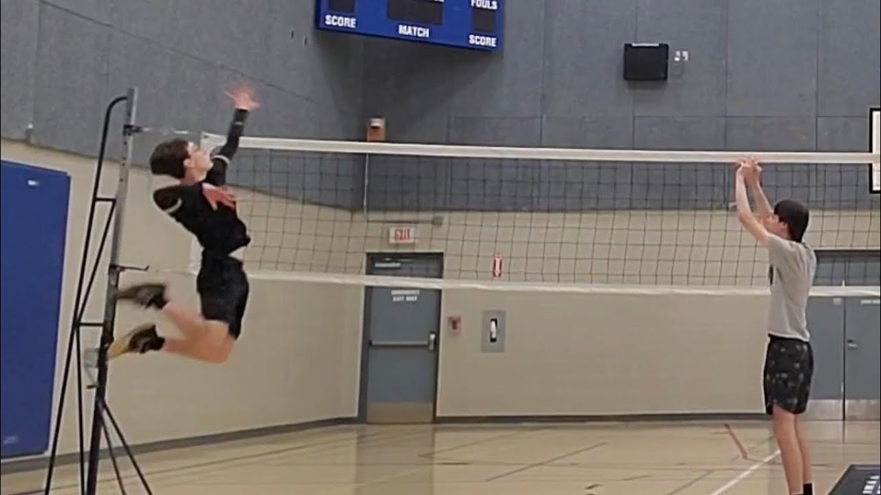 Almost 3 years of playing volleyball - YouTube