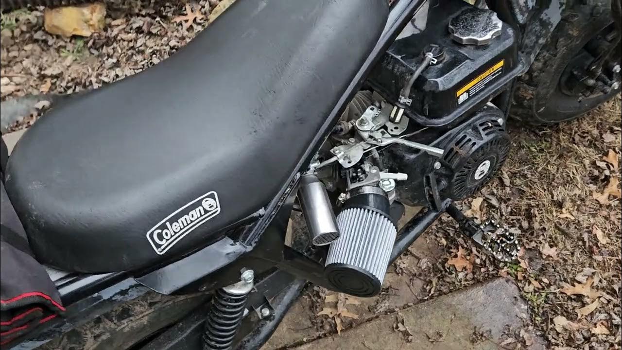 Stage 2 kit installed on Coleman B200RSV. Ready to see what she can do now. - YouTube