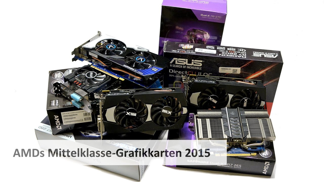 AMD R200 Mittelklasse-Grafikkarten im Vergleich | Full-HD-Gaming für ...