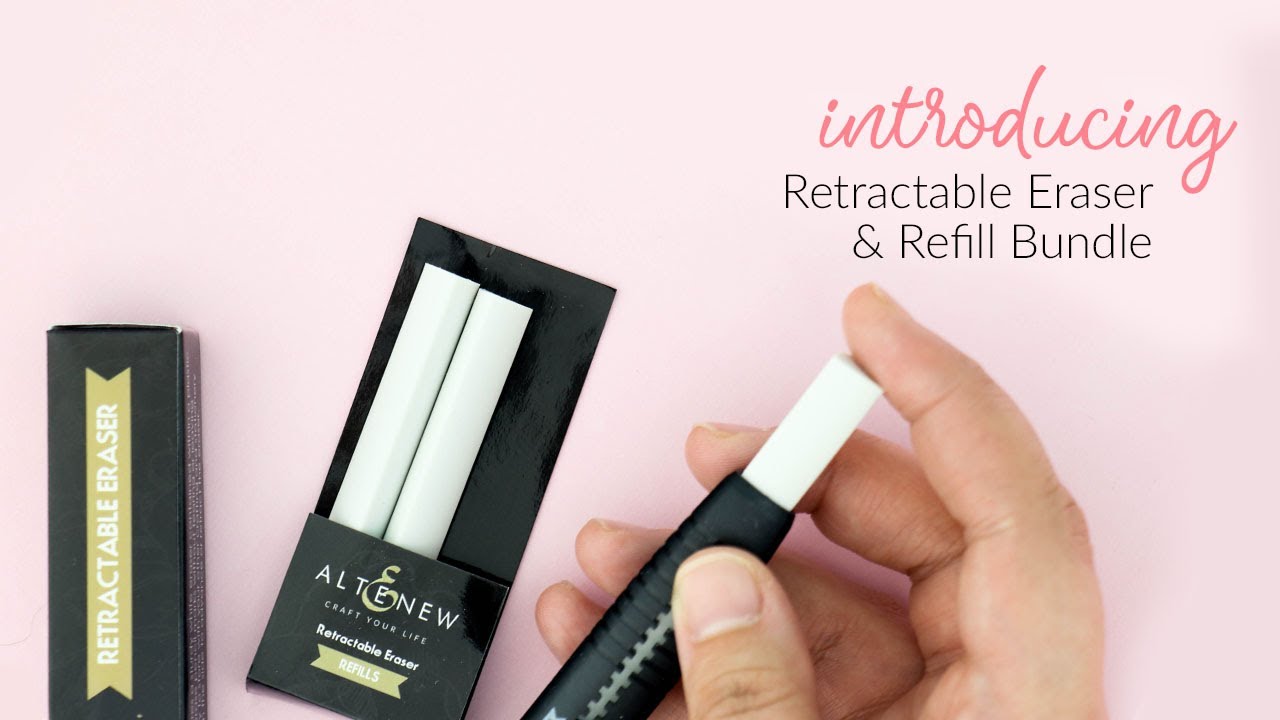 Easy to Use Retractable Eraser for Artists - YouTube