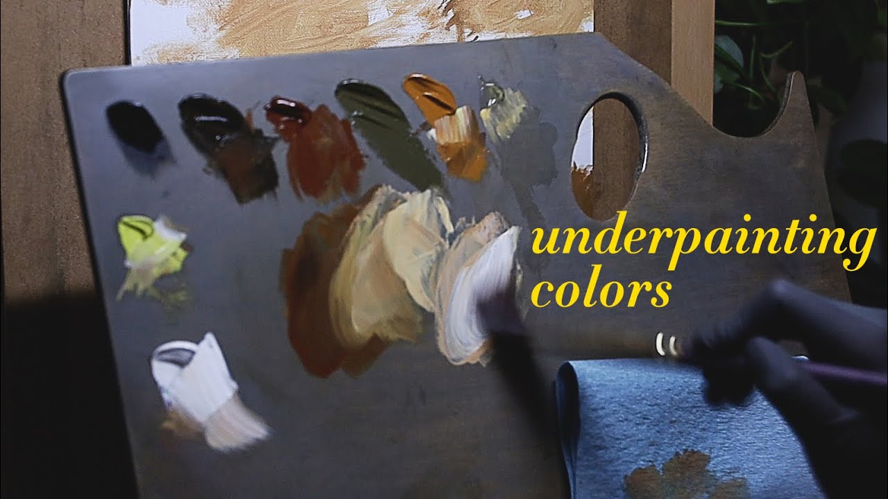 Perfect Colors For Underpaintings: My Picks! 🎨 - YouTube