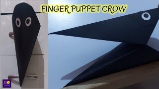 Crow Flying Bird Puppet | Paper Craft | Wing Flapping |... | Doovi