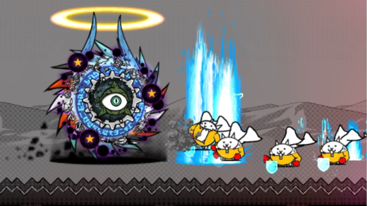 JAR Battle Cats mod - One Punch vs Aeg666 Ultimate Cyclone - YouTube