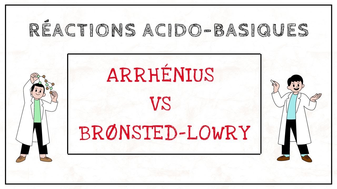 Arrhénius vs Brønsted Lowry en 1 minute - Réactions acido-basiques (3 ...