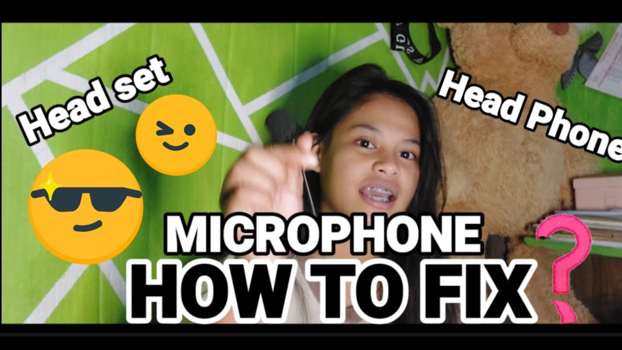 How to fix MICROPHONE(earphone, headset, mouthpiece) : NamaeTV - YouTube