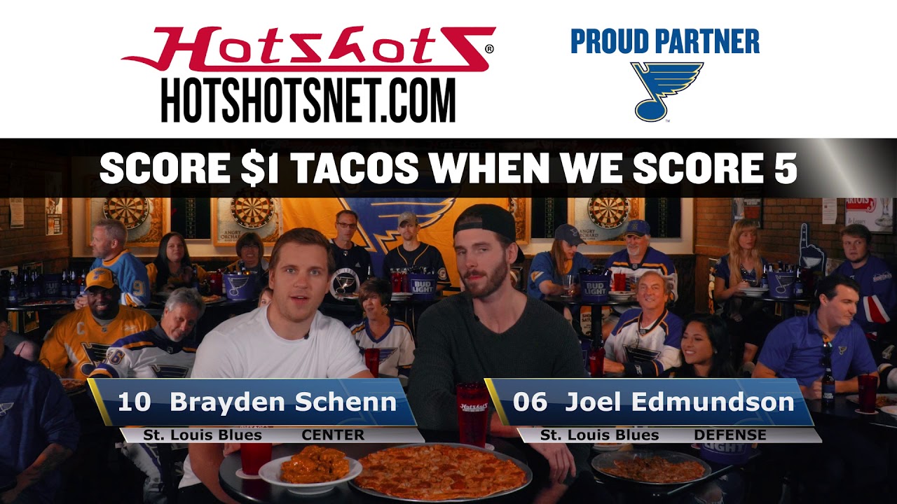 Get $1 Tacos every time the Blues score 5 or more goals - YouTube