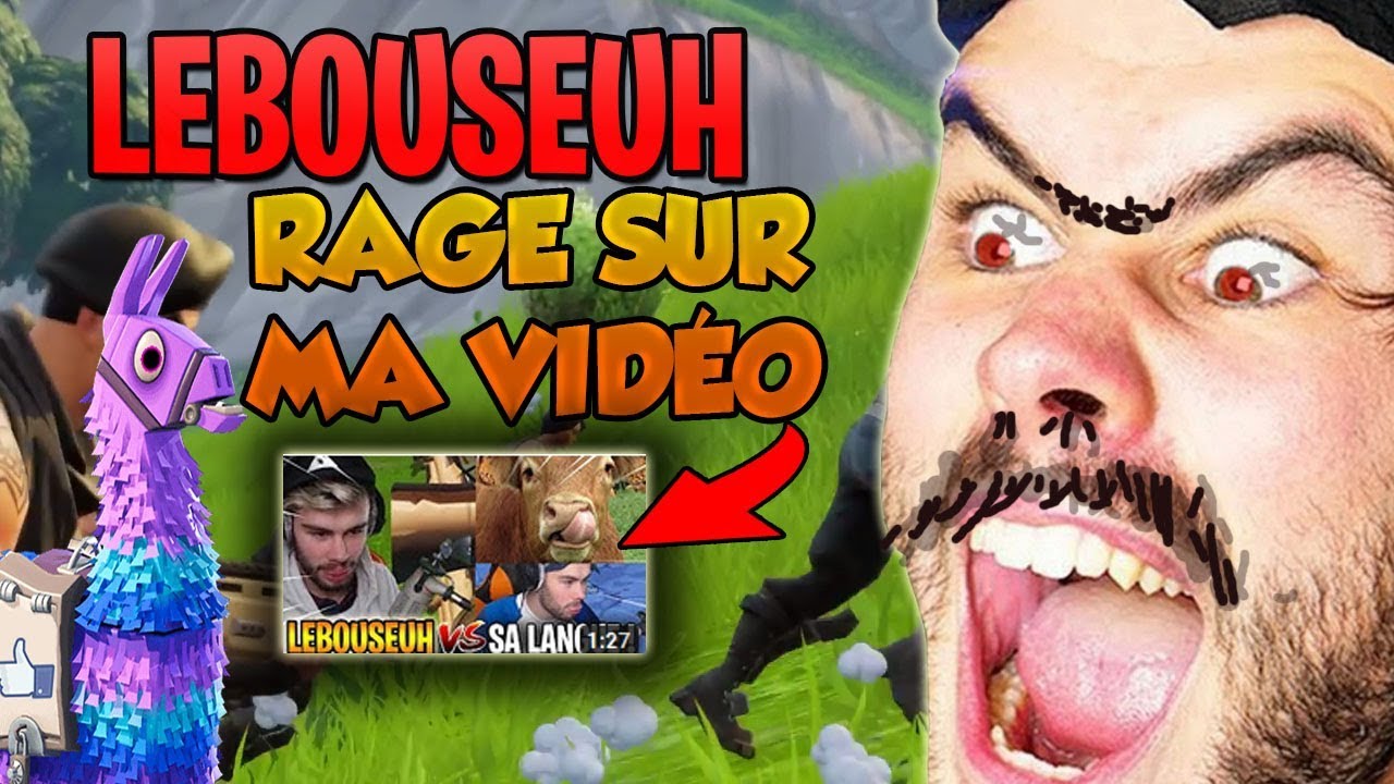 LEBOUSEUH RÉAGIT A MA VIDÉO !! - YouTube