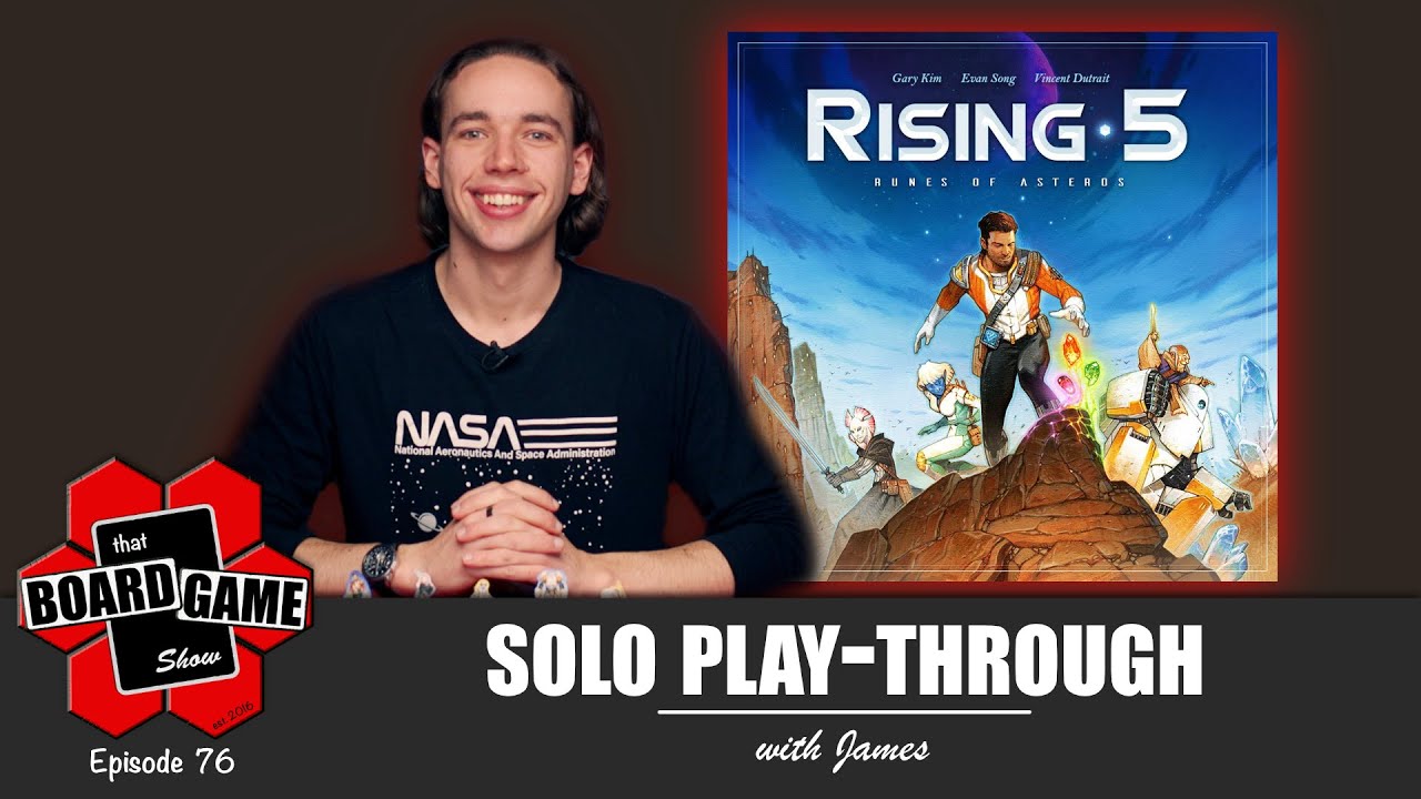 Rising 5: Runes of Asteros | Solo Play-through with James - YouTube