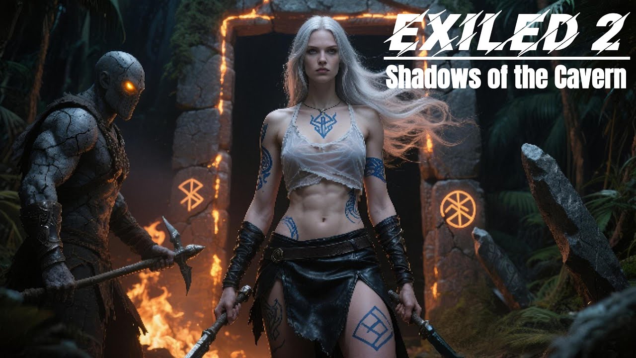 They Entered the Forbidden Cavern – Viking Warrior Women Face the Unknown - EXILED (Part 2 ...