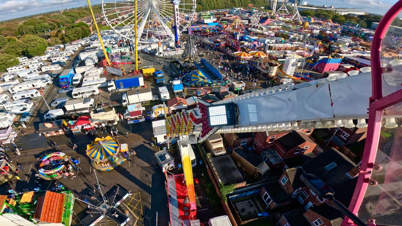 Vertical Limit (Cy Abbott) On Ride Hull Fair 2024 - YouTube
