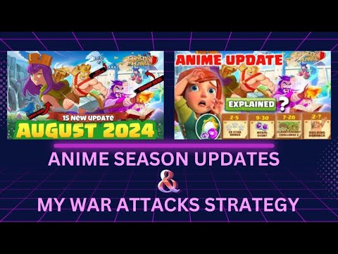 ANIME SEASON UPDATE COC - YouTube