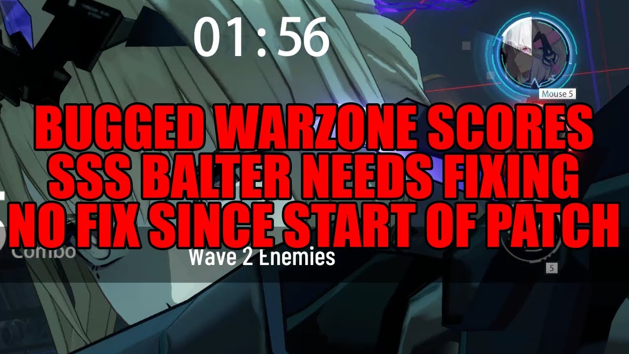 [PGR] PAY2LOSE KURO NEEDS TO FIX THIS BALTER SCORING BUG [GLOBAL SERVER ...