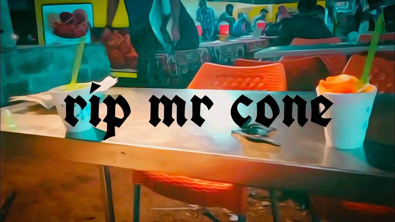 RIP MR CONE - YouTube