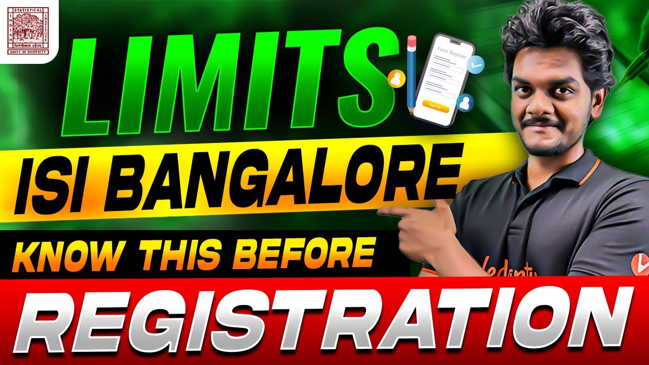 LIMIT - Mathematics Contest by ISI Bangalore | Know All Details - YouTube