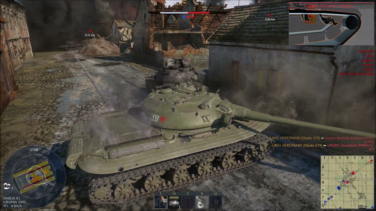 Nuke with the Object 279 - War Thunder - YouTube