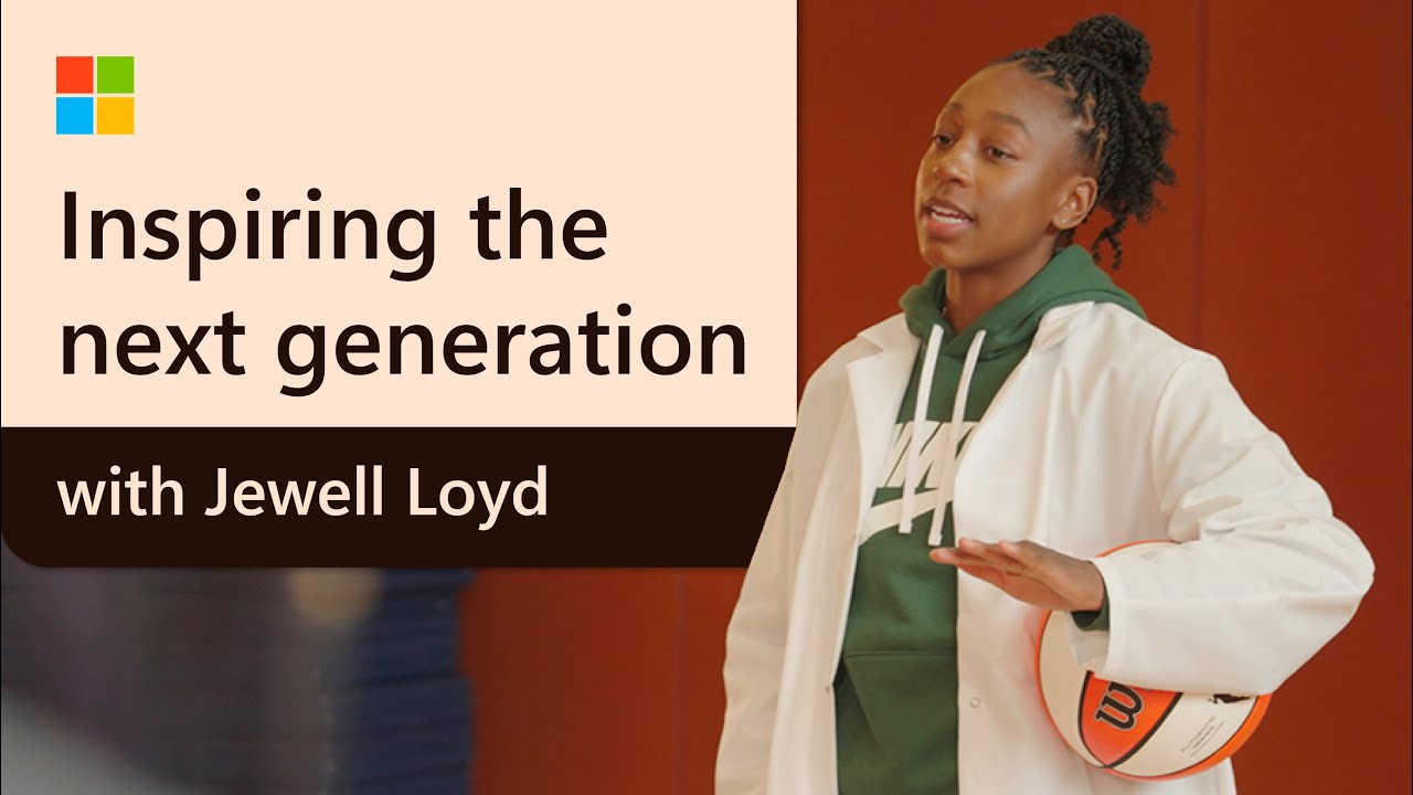 Basketball and STEM are a slam dunk | Microsoft and WNBA - YouTube