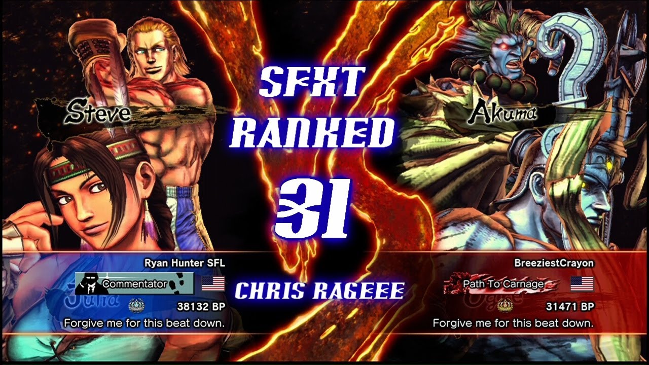 SFxT Ranked Matches 31 - YouTube