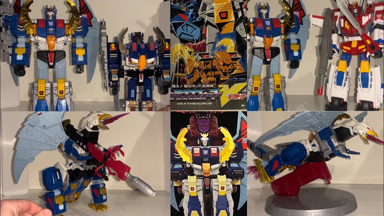 Transformers generations haslab Deathsaurus review. Victory decepticon ...