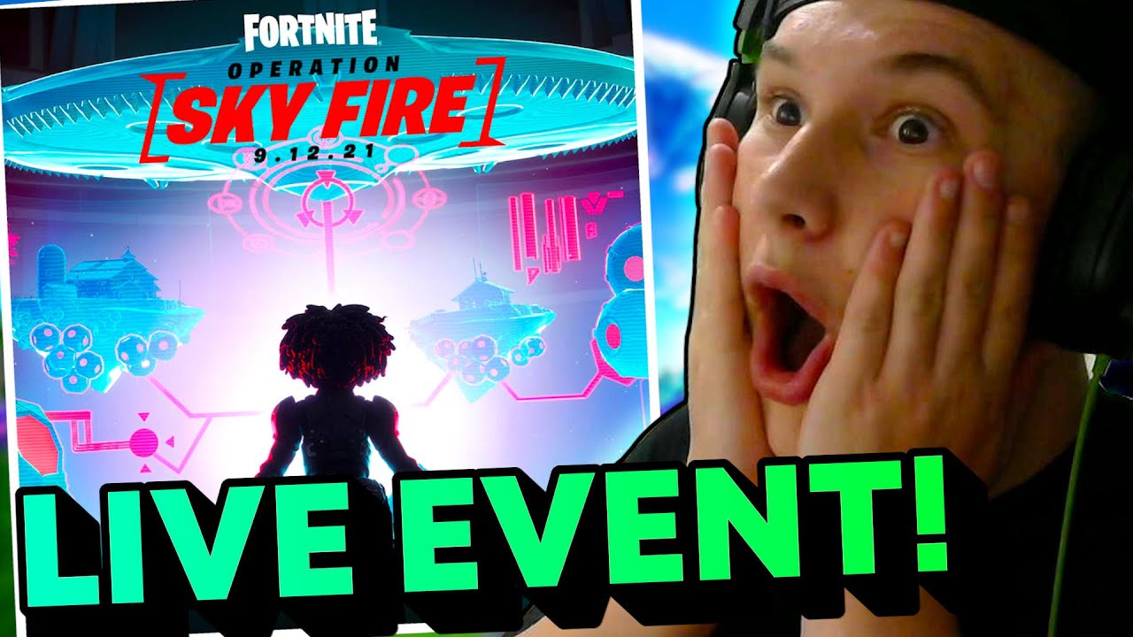 ⚪Fortnite OPERATION SKYFIRE LIVE EVENT | STREAM VOD - YouTube