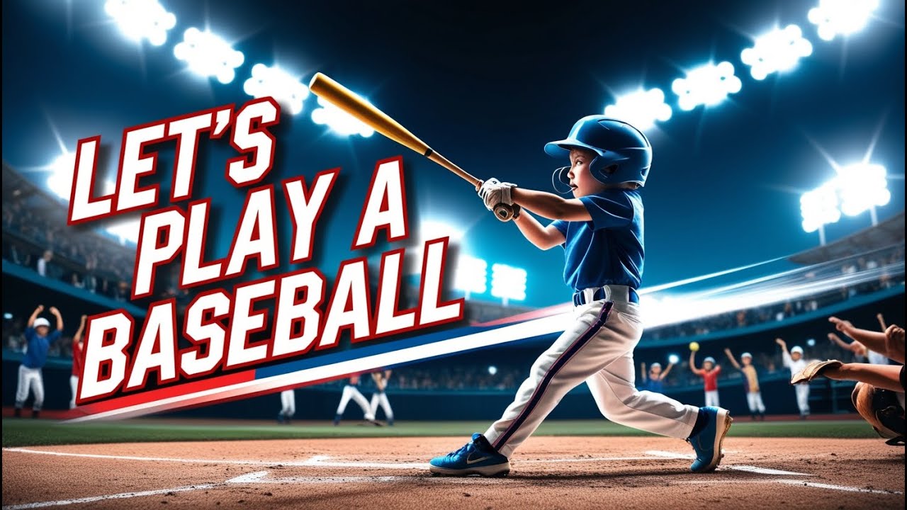 Let's Play A Baseball New Song | Song For Kids | Little Bright Kids ...