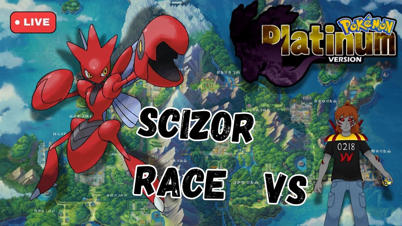Scizor Race - Pokemon Platinum Solo Run (ft. Speedrunner0218) - YouTube