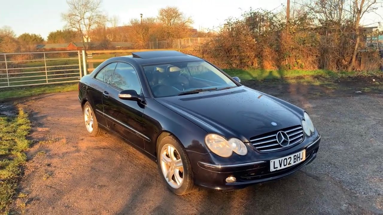 Mercedes CLK 240 W209 C209 V6 Engine Full Walkaround Features Exhaust ...