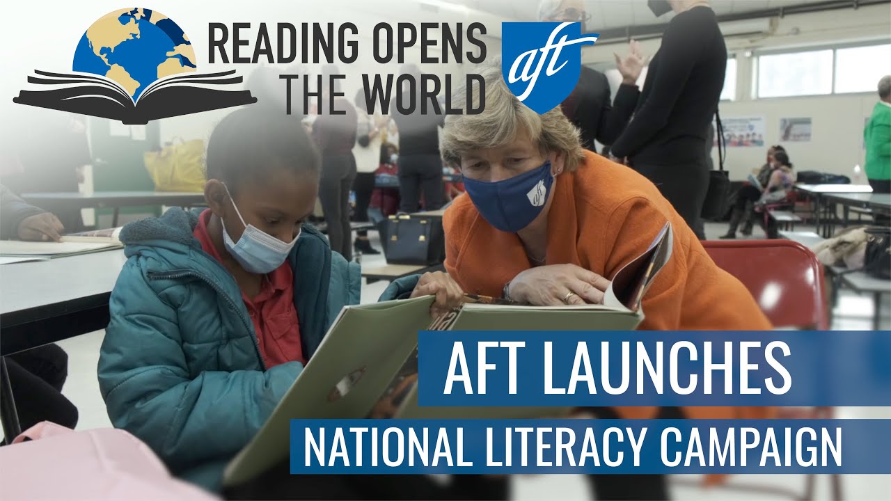 Malcolm X Elementary Hosts “Reading Opens the World” Launch - YouTube