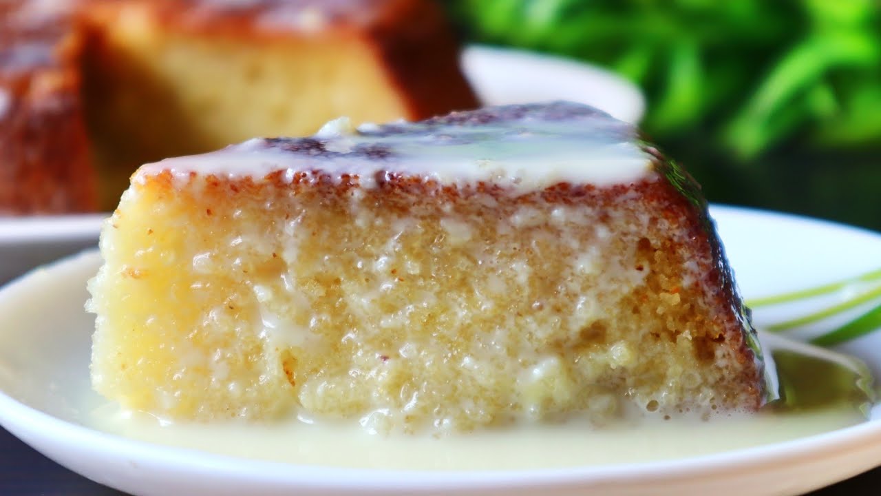 Paneer Malai Cake Recipe | Curdling Milk-Chenna Malai Cake Recipe ...