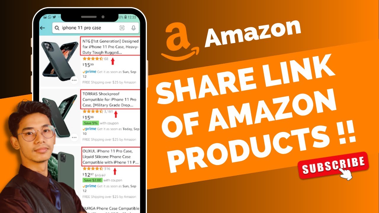How to Share Link of Amazon Products ! - YouTube