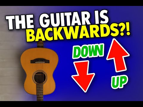 The Guitar is BACKWARDS?! (You've Been Thinking About It Wrong!) - YouTube