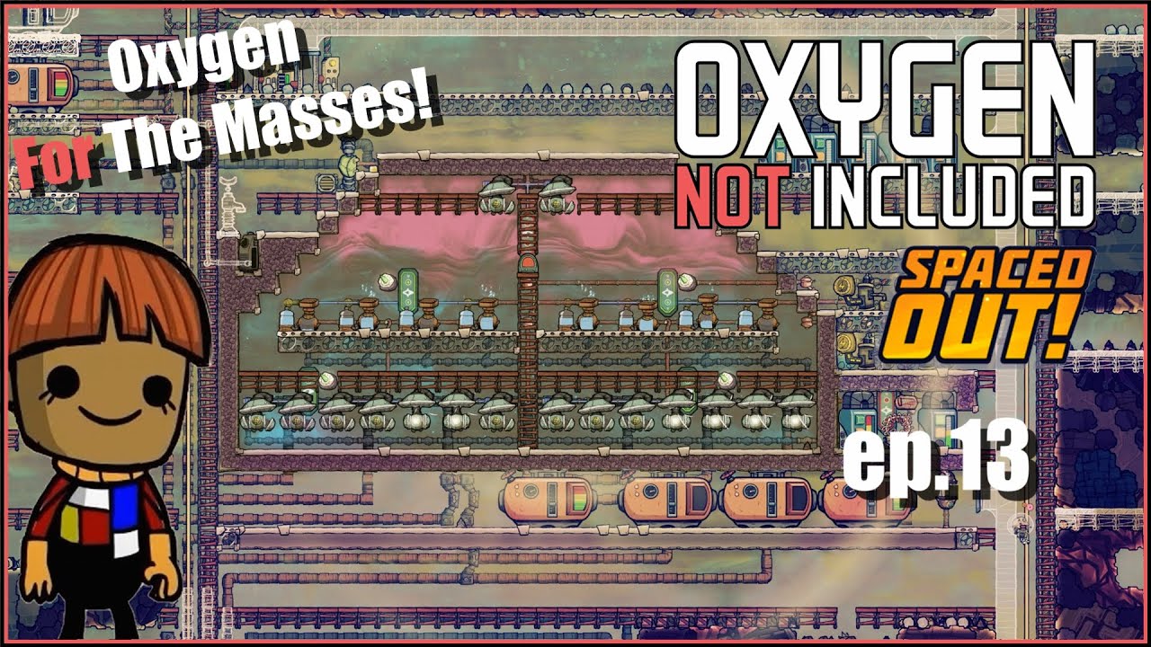 Mass Oxygen Production - ONI Spaced Out [S4Ep13] - YouTube