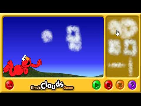 PC Longplay - Sesame Street Game Elmo Game #1 - Elmo's Clouds Game ...