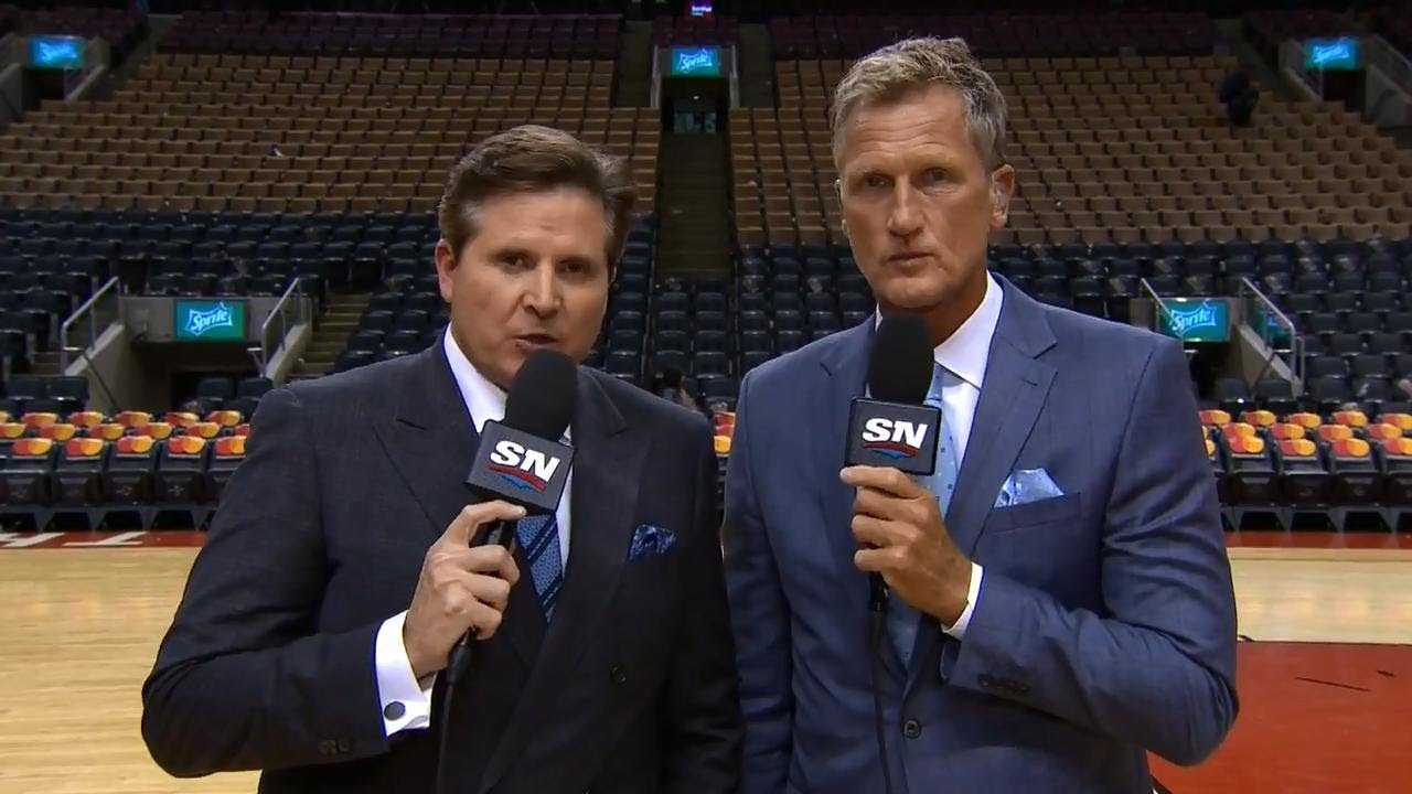 Toronto Raptors TV PBP Broadcaster Matt Devlin joins Stephen Strom ...