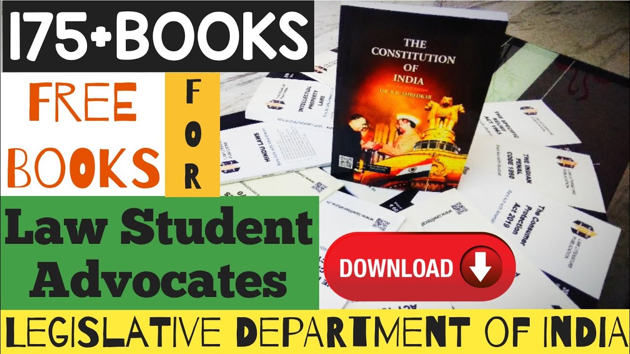 175+ Law Books PDF Free Download சட்ட புத்தகங்கள் இலவசமா? 5 Years & 3 ...