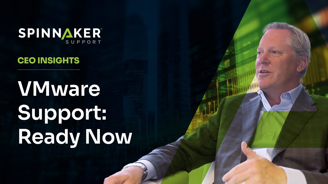 Why Now Is the Right Time for VMware Support with Spinnaker Support - YouTube